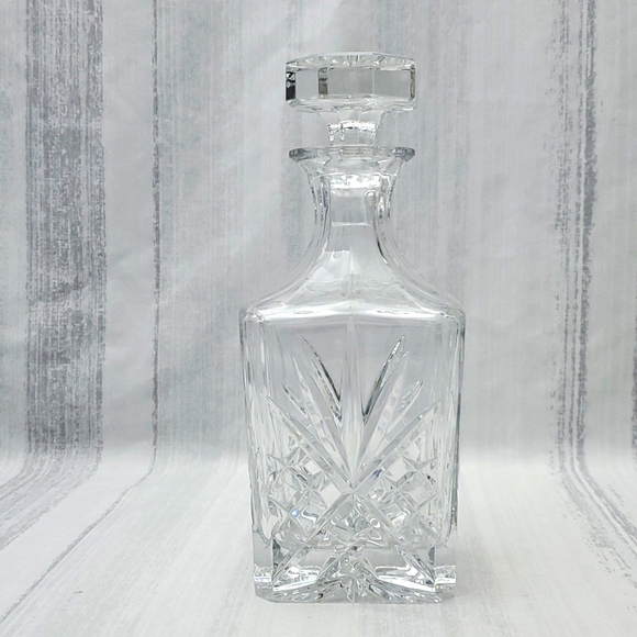 Gorham | Dining | Vintage Gorham Square Crystal Decanter Glass Square ...